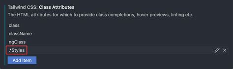 Intellisense Custom Class Name Completion Contexts · Discussion 7554 · Tailwindlabs