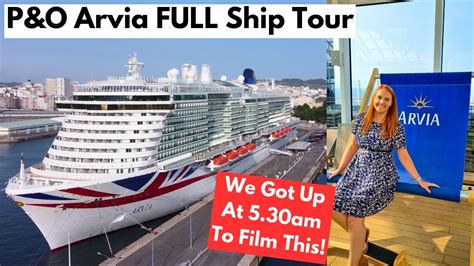 P O Arvia FULL Ship Tour The NEWEST P O Ship Come Have A Good Look