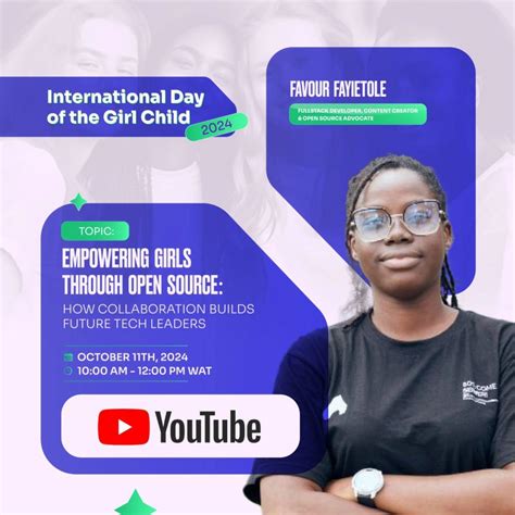 We Are Excited To Announce That Favour Faiyetole Will Be A Featured Speaker At This Years