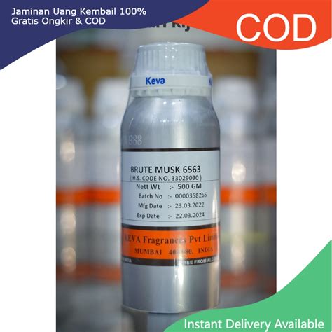 Jual COD BRUTE MUSK BY KEVA SEGEL 500 GRAM KASTURI KIJANG Shopee