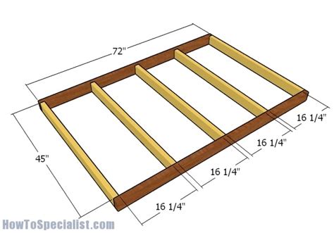4x6 Shooting House Plans Howtospecialist How To Build Step By Step