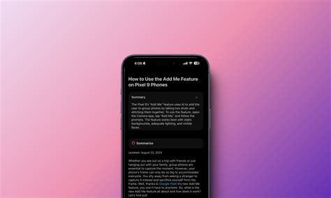 how to summarize web pages in safari using apple intelligence beebom