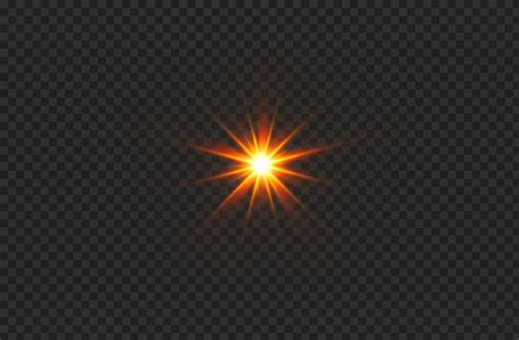 Lens Flare Glowing Golden Effect Hd Png Citypng