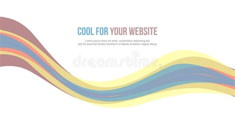 Abstract Background Colorful Website Header Stock Vector Illustration Of Beauty Contexte