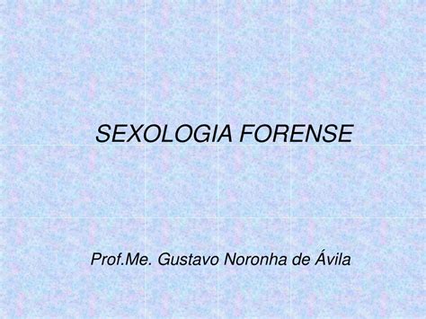 Ppt Sexologia Forense Powerpoint Presentation Free Download Id227408