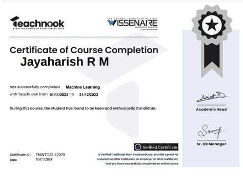 Jayaharish Rm On Linkedin Internshipcompletion Professionalgrowth Careerdevelopment