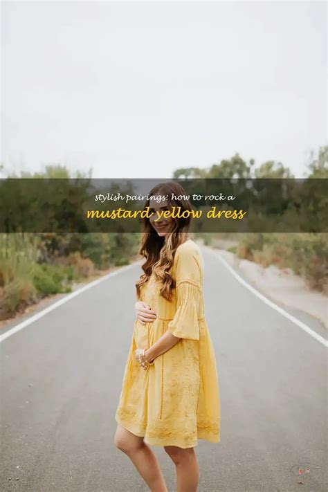 Stylish Pairings How To Rock A Mustard Yellow Dress ShunVogue