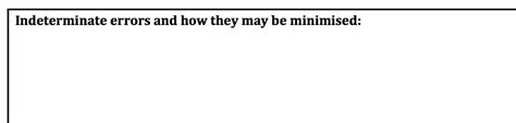 [a] in each of the following experiments identify