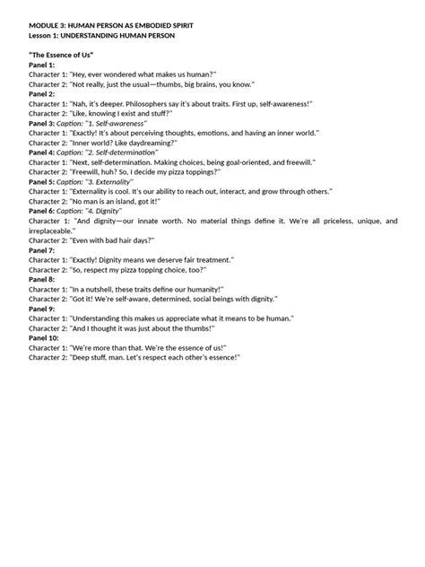 Iphp Module 3 Comics Strip Lines Pdf