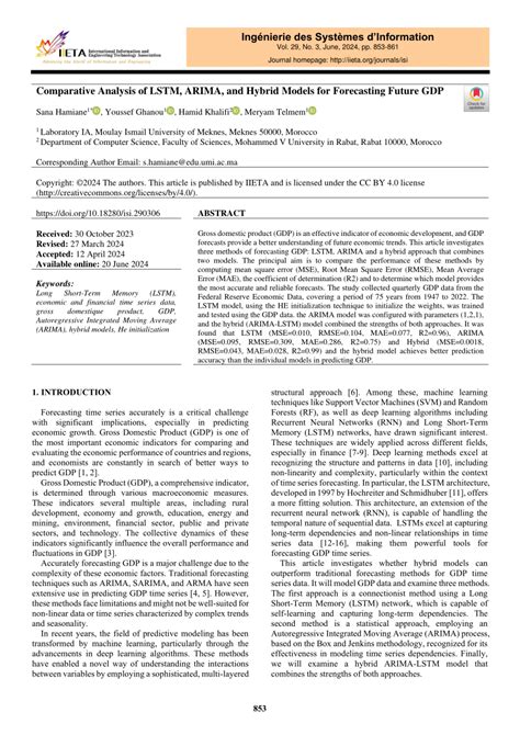 Pdf Comparative Analysis Of Lstm Arima And Hybrid Models For