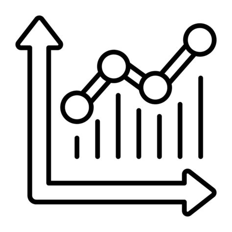 Growing Graph Vector Icon Isolated White Background Stock Vector By ©iconshome 637894090