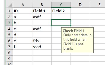 Alerts And Or Validation In Excel Super User