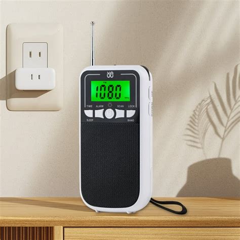 Radio Estéreo Personal Pantalla Digital Radio Multifuncional Conector