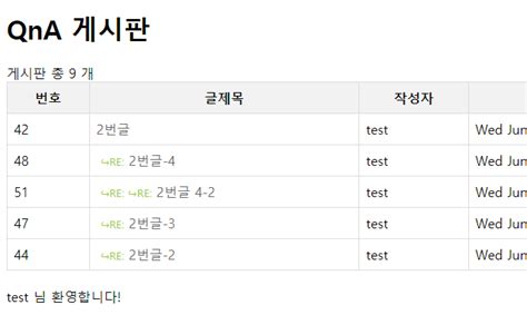 스프링부트 spring boot mybatis 게시판 만들기13 답변형 게시판 2 [mysql dbeaver