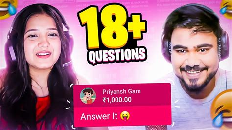 Dirty Mind Test Prank On Streamers 🤣 Ft Antaryamigaming Youtube