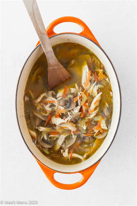 Chicken Miso Soup Maes Menu