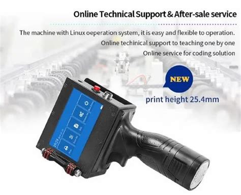 Lub Metal Handheld Mrp Batch Coding Printer Lb100s At Rs 24000 In Ahmedabad