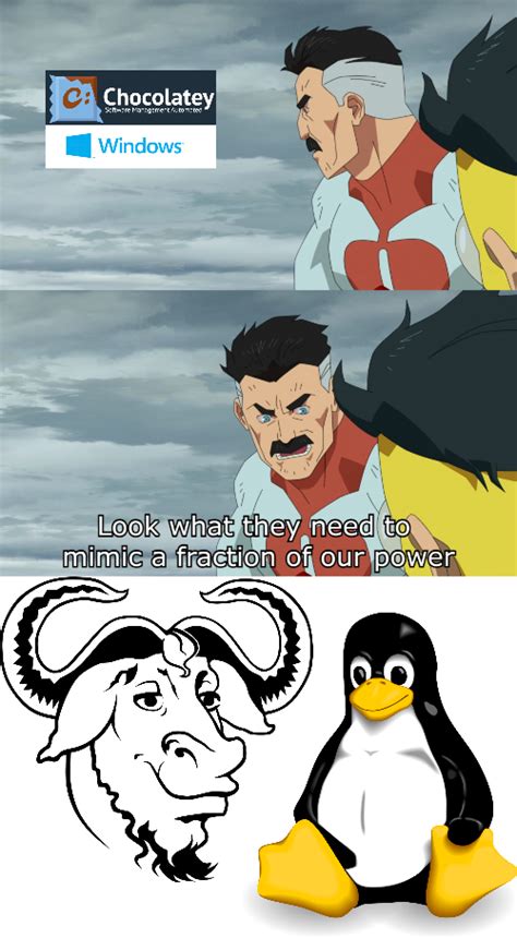 Meme Package Management On Windows