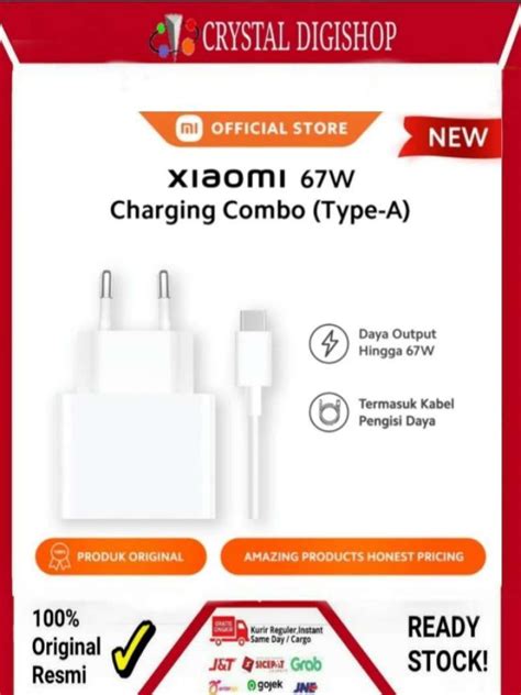 Jual Xiaomi 67w Charging Combo (type-a) Di Seller Crystal Digishop ...