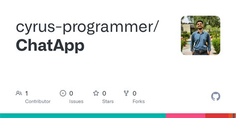GitHub Cyrus Programmer ChatApp