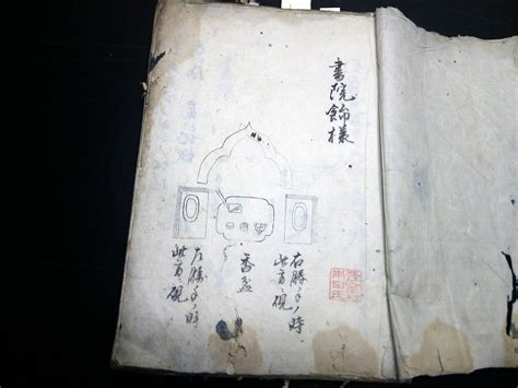 和本江戸寛政2年（1790）「小笠原流武家故実礼法写本」1冊 絵入古書古文書 手書き 書院飾 北さん堂雑記