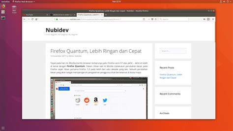 Firefox Quantum Lebih Ringan Dan Cepat Nubidev