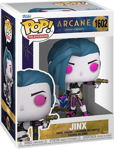 Funko Pop Tv Arcane Lol Jinx Arcane League Of Legends Figurine