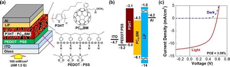 Device Structure And Performance Of Single P3ht Pc61bm Solar Cells A