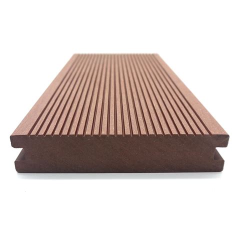 China Weatherproof Affordable Solid Pe Decking Necowood