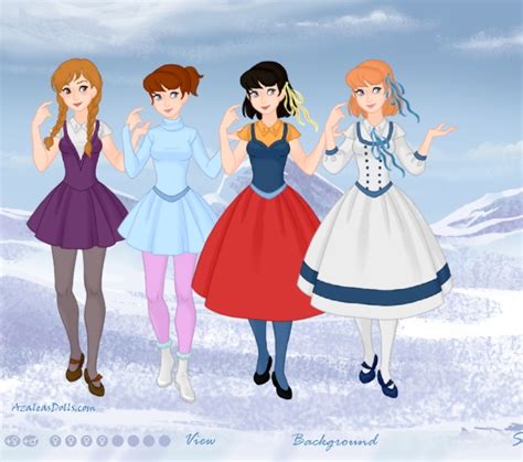 Penny Jenny Anne Marie And Cecilia By Returnoftherose On Deviantart