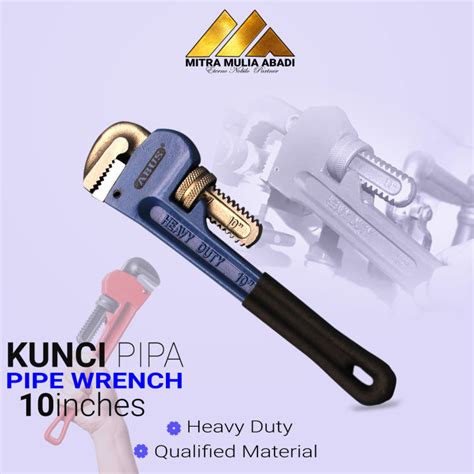 Kunci Pipa Inch Kunci Inggris Pipe Wrench Kunci Pas Lazada Indonesia