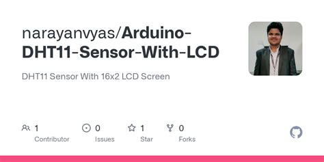 GitHub Narayanvyas Arduino DHT Sensor With LCD DHT Sensor With X LCD Screen