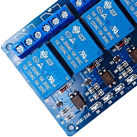 Rosfix 8 Kanałowy Moduł Przekaźnika 24v Arduino Rosfix