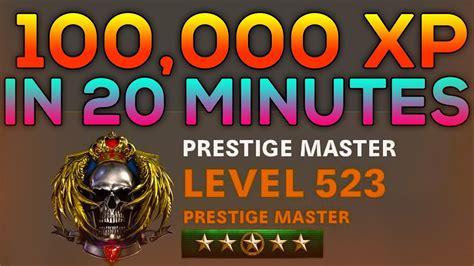 FAST UNLIMITED XP Level Up Fast Cold War Zombies Season 6 Cold War