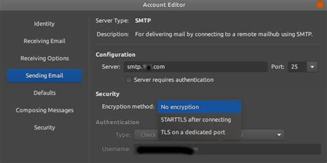 Email How Do I Add SSL TLS Connection Security Option To Evolution Mail Super User