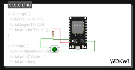 BOTTOM INPUT Wokwi ESP STM Arduino Simulator