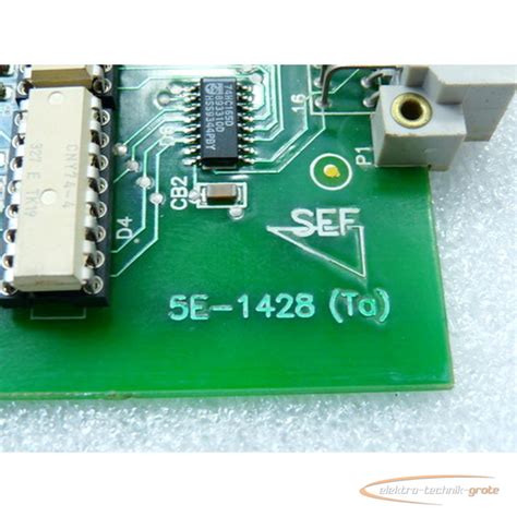 EAST SEF 5E 1428 Input Output Card Regelkarte Aus KUKA Roboter 84 32