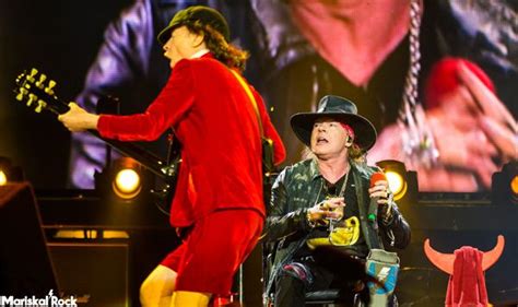 Acdc Angus Young Cuenta Cómo Axl Rose Guns N Roses Le Recordaba