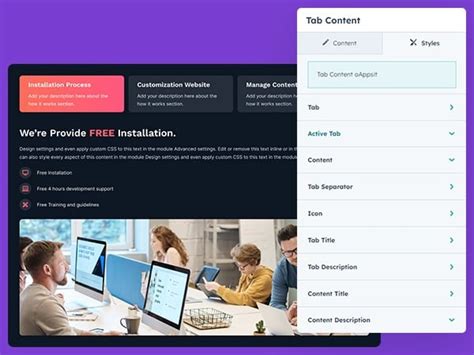 Tab Content Module By OAppsIT