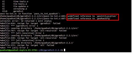Make Error Compile Gpredict With An External Library Gpredict Libre Space Community