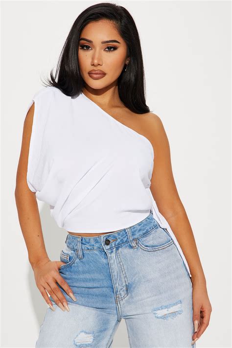 Sweetest Touch Blouse Top White Fashion Nova