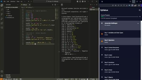 🎉completed Day 2 Of 30 Days Javascript Challenge 🎯 Manas Tiwari