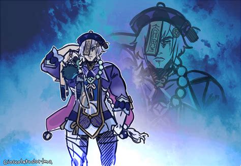 Qiqi Carrying Xiao Behind The Scenes Of New Animations Rgenshin