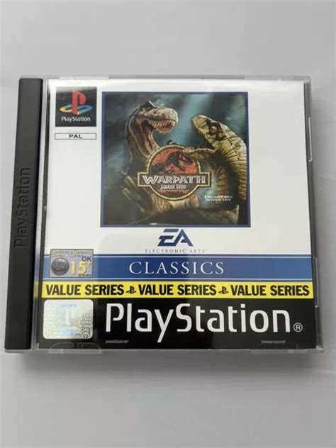 Playstation 1 Warpath Jurassic Park Game 1999 Excellent £1499