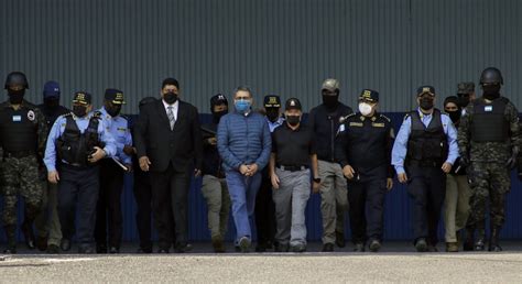 Trafic De Drogue Lex Président Du Honduras Extradé Aux Etats Unis