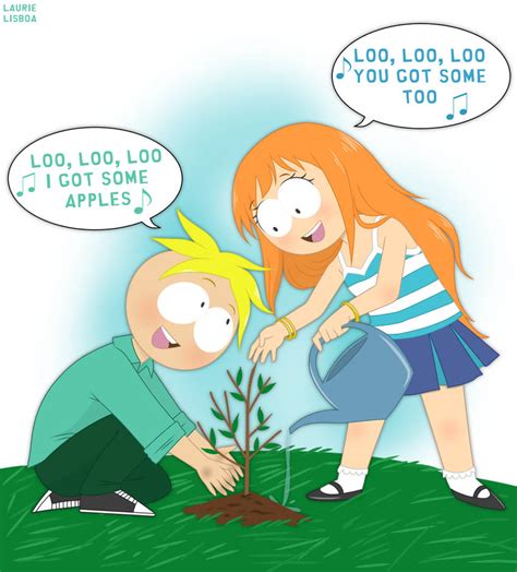 Leah And Butters By Laurielisboa666 On Deviantart