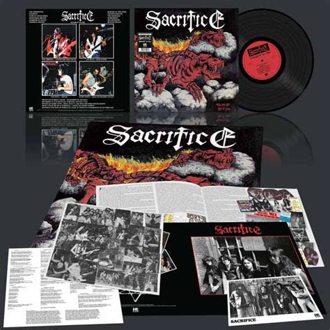 Sacrifice Torment In Fire Lp Black Vinyl