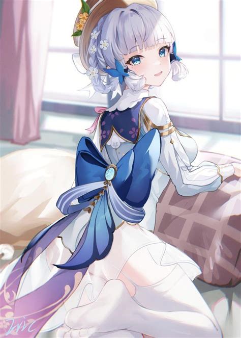 皮肤入了吗？《原神》神里绫华新皮肤插画特辑 知乎