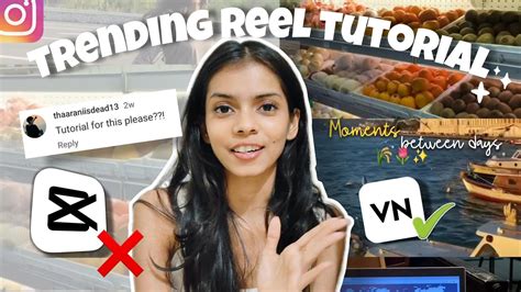 Trending Instagram Aesthetic Mini Vlogs Reel Editing Tutorial Vn App