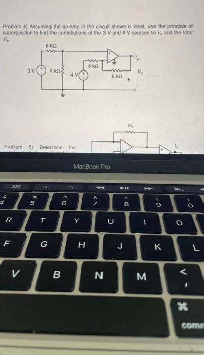 Solved Problem 4 Assuming The Op In The Circuit Shown Chegg